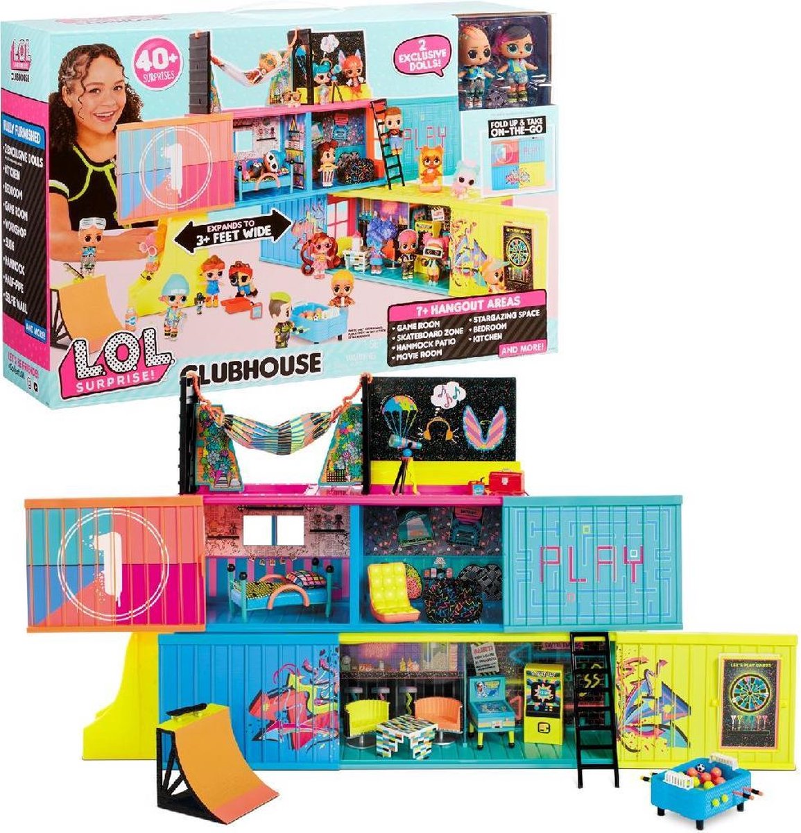 LOL Surprise Clubhouse Playset | bol.com