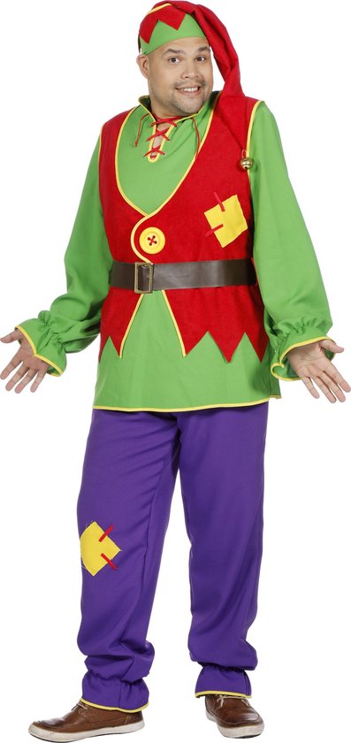 Wilbers - Dwerg & Kabouter Kostuum - Kabouter In Je Tuin - Man - rood ...