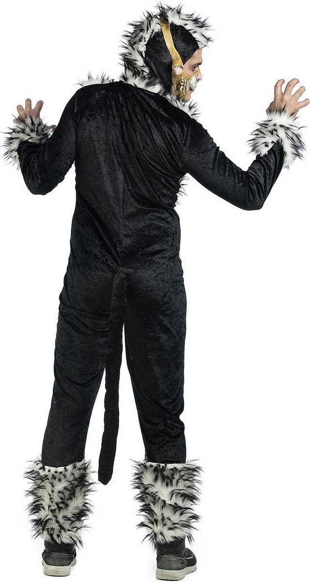 Poes & Kat Kostuum | Zwart Chique Musical Cats Katten | Man | Maat 52 ...