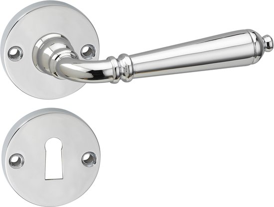 Impresso Queens Deurklink – Deurbeslag – Rond – Rozet met Sleutelgat ...