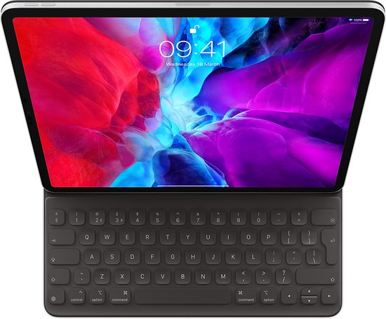 Apple Folio Smart Keyboard iPad Pro 12.9 inch (2020) QWERTY UK Zwart | bol