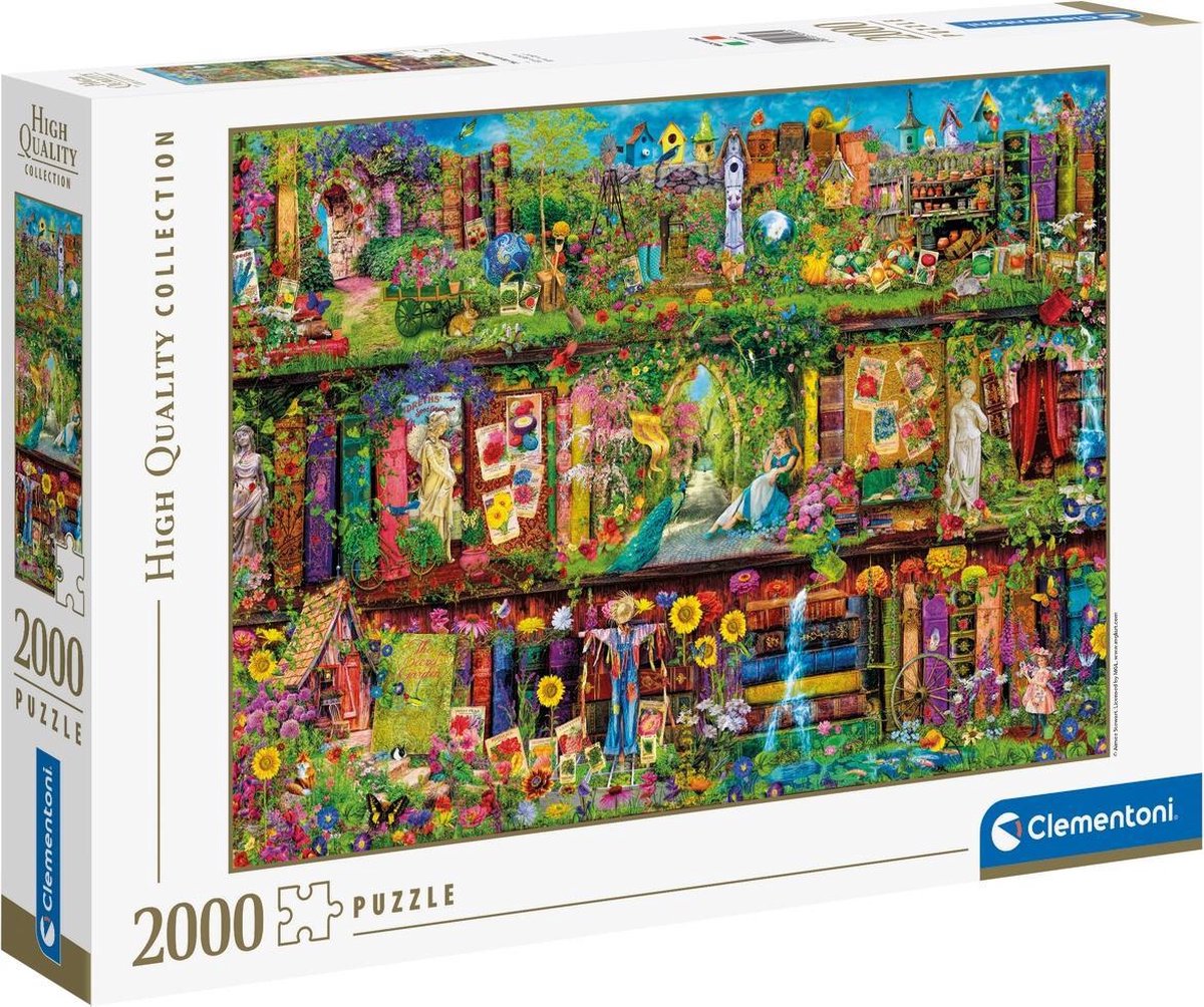 Clementoni Puzzels voor volwassenen - The Garden Shelf, Puzzel 2000 ...