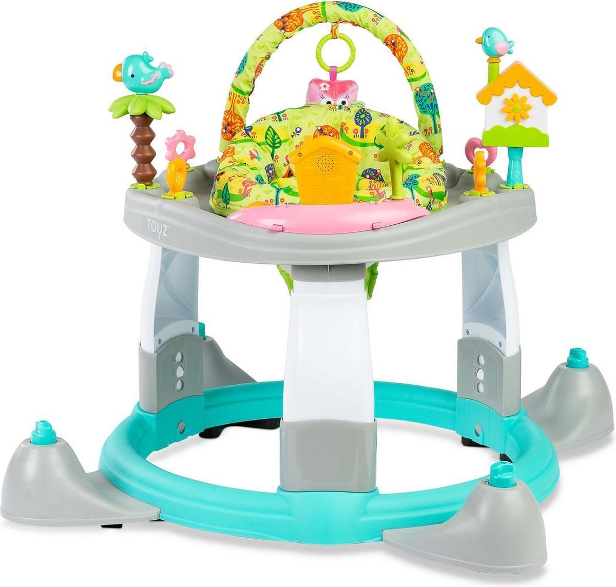 Toys Aloha Baby walker - loopstoel - looptrainer - babymobile 3 in 1 ...