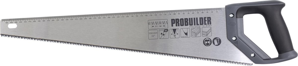 Probuilder handzaag - 550 mm/handzaag/ sint jozefzaag | bol.com