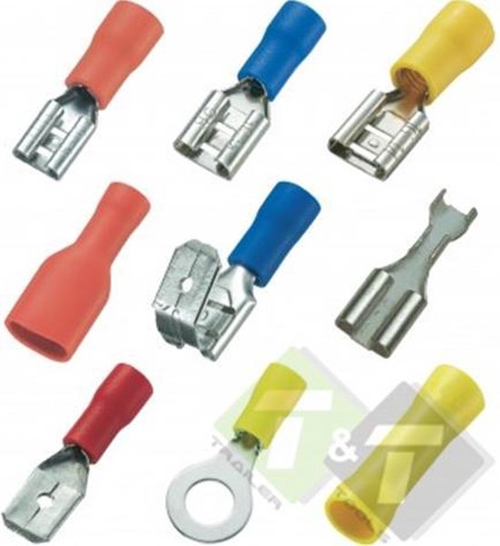 Kabelschoen assortiment, 100 dlg, Kabelschoenen | bol.com