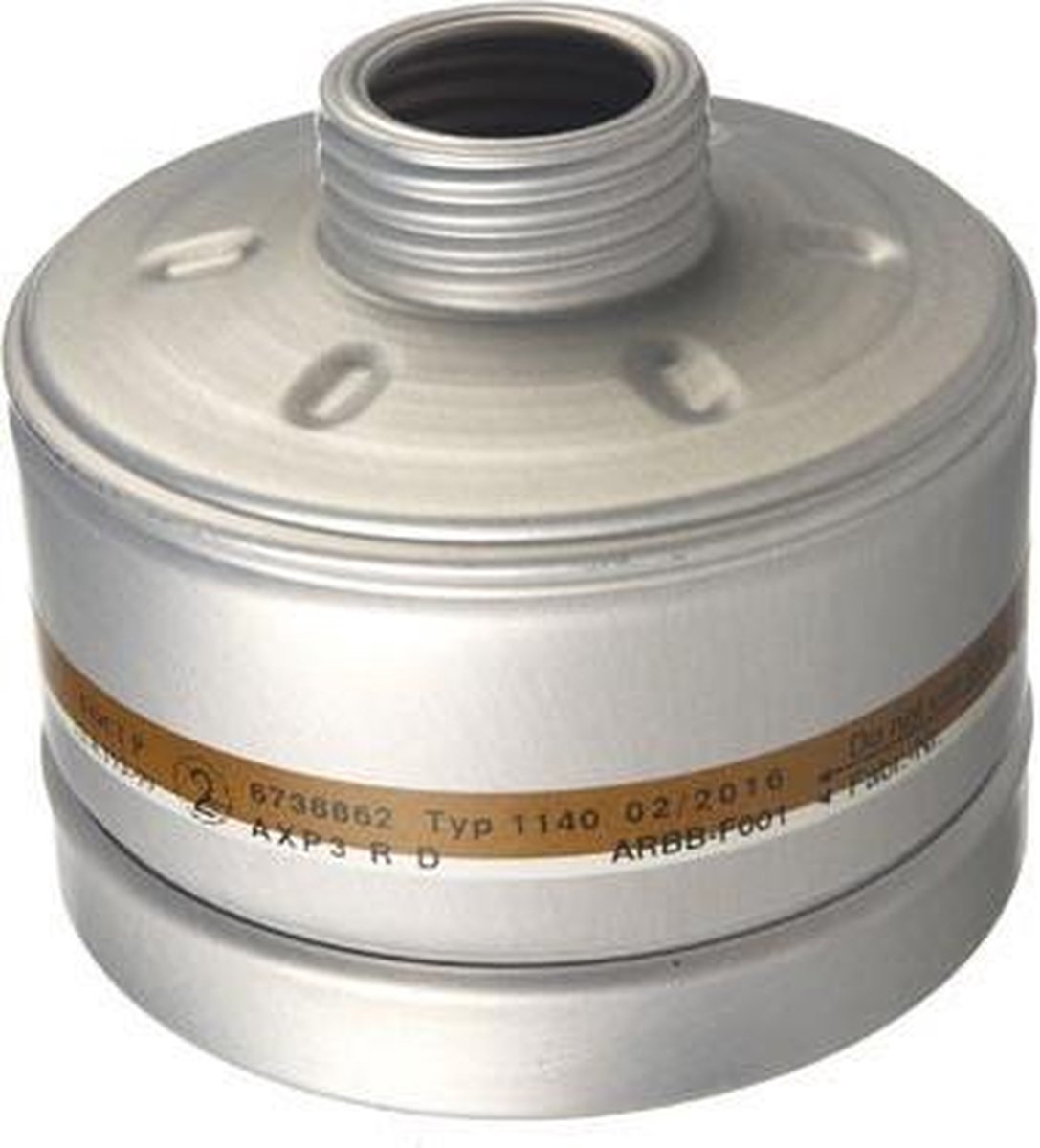 Dräger ademhalingsbeschermingfilter AX-P3R D, EN 141, voor half ...