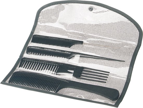 Olivia Garden Pakket Combs 4-pc ST Comb Pouch | bol.com