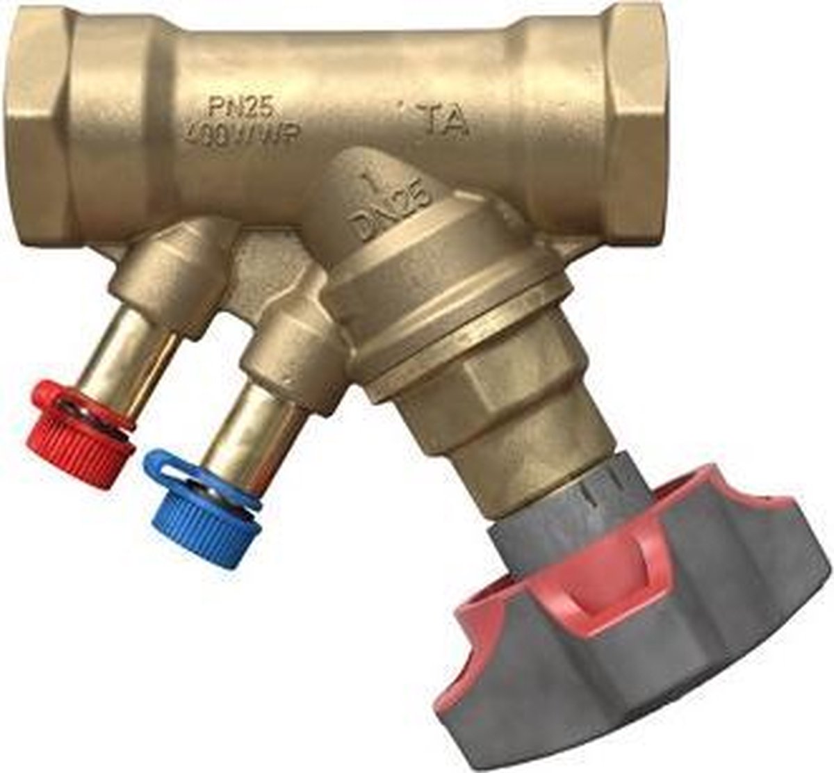 IMI TA Hydronics STAD strangregelafsluiter incl. zelfdichtende meetnippels,... | bol.com