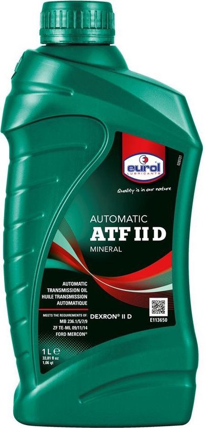Eurol Eurol Atf Ii D E113650 - 1l E113650 - 1L | bol.com