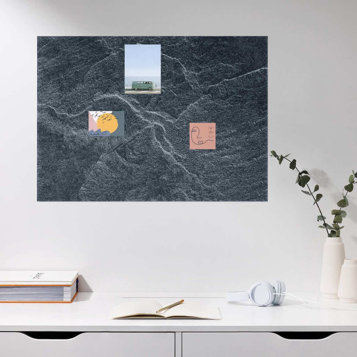 Navaris magneetbord - Magnetisch bord om op te schrijven - Planbord 70 ...