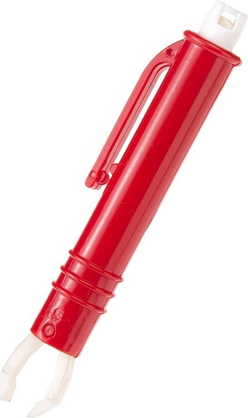 tekenpen hond/kat 9,2 cm rood/wit | bol.com