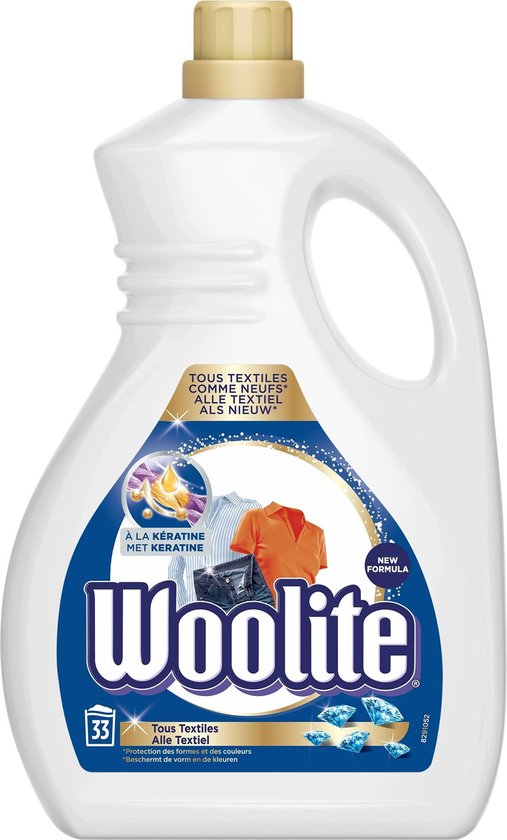 Woolite Wasmiddel vloeibaar Alle Textiel 2 l | bol