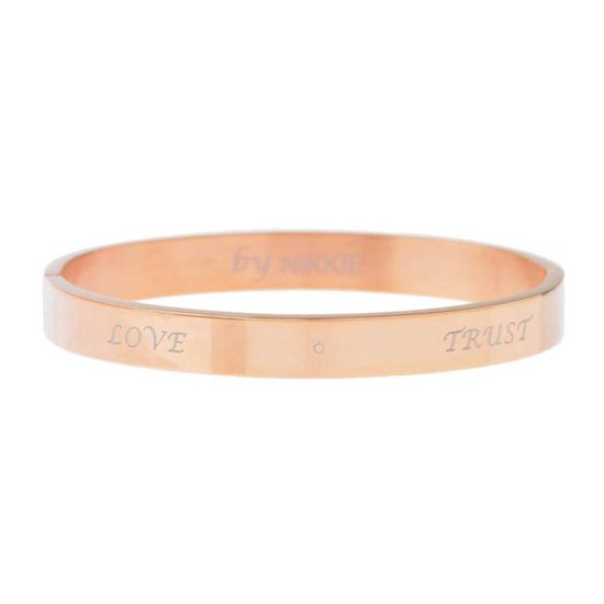 NIKKIE Love Armband Rose goudkleurig N9-818 | bol.com