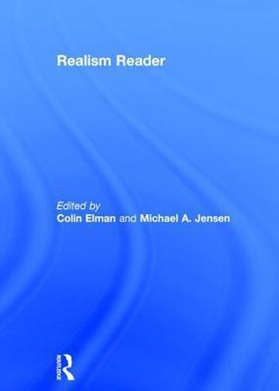 Realism Reader, Colin Elman | 9780415773546 | Boeken | bol