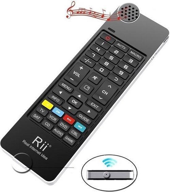 Rii mini i13 4-in-1 remote - 2.4GHz - QWERTY | bol.com