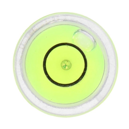 12x7mm Tiny Disc Bubble Waterpas Ronde Cirkel Rond Groen Statief | bol.com