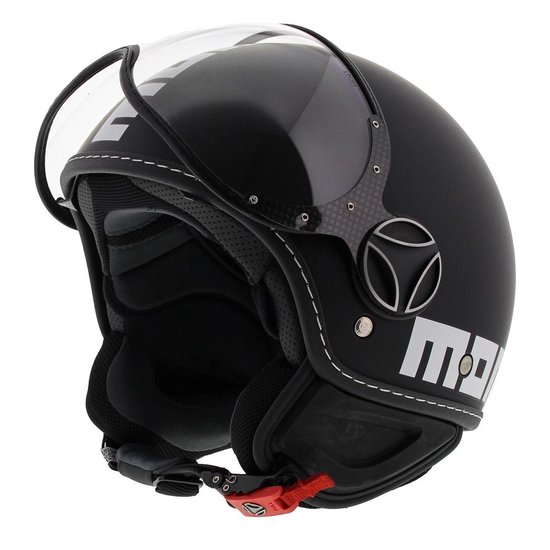 Momo Helm FGTR Evo mat zwart wit | bol.com