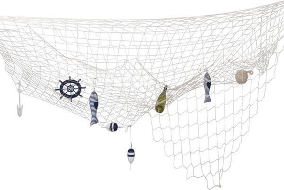 Decoratie Visnet 300 x 300 cm | bol