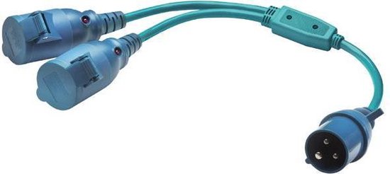 Mastervolt Splitter voor CEE stekker met spanningsindicatie Splitter ...