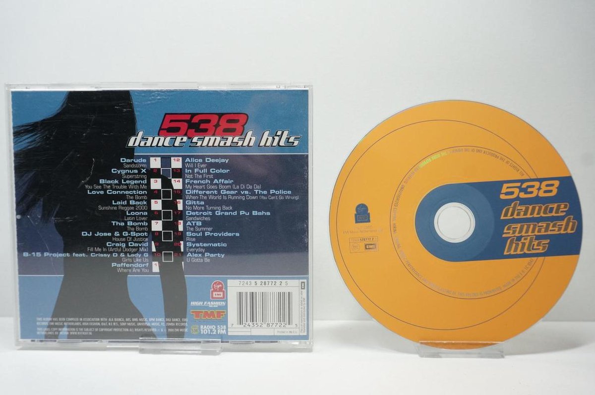 538 dance smash hits -summer 2000-, Diverse Artiesten | CD (album ...