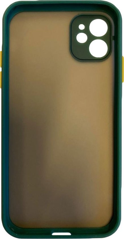 My Choice - Siliconen/Hardcase hoesje voor Apple iPhone 12 - Groen | bol