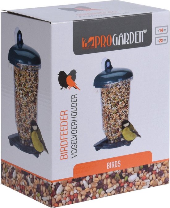 Vogelvoederhuisje op Raam met Zuignap 23 cm - Vogelvoederdispenser ...