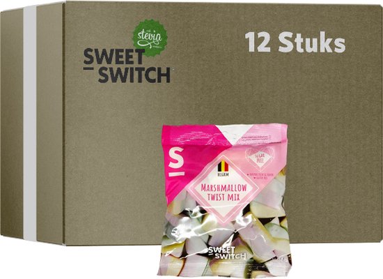 Sweet Switch | Marshmallows | 12 stuks | 12 x 70g | bol