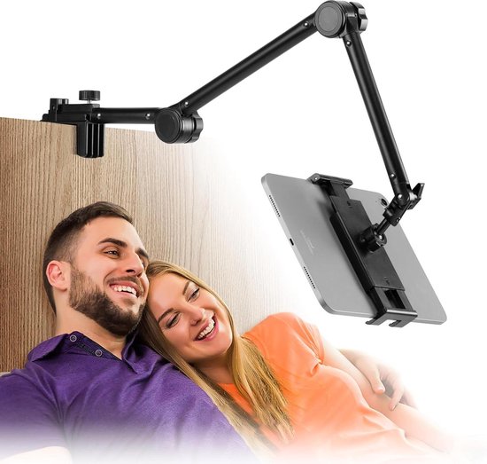 360-graden draaibare tablethouder voor bed - verstelbare ...