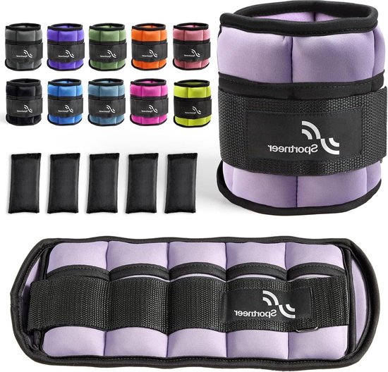 Verstelbare Enkelgewichten Set - Gewichten om Enkels en Polsen - 0.45 ...