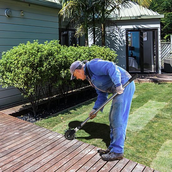 Handmatige Gazonkantensnijder met Wiel Rotary Edger - Sidewalk Manual ...