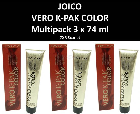 Joico - Vero K-PAK Color - 7XR Scarlet | bol