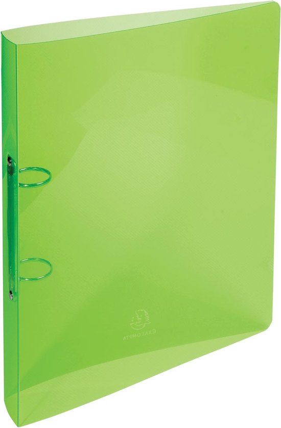 Exacompta Ringmap Crystal met 2 ronde ringen 20 stuks | bol