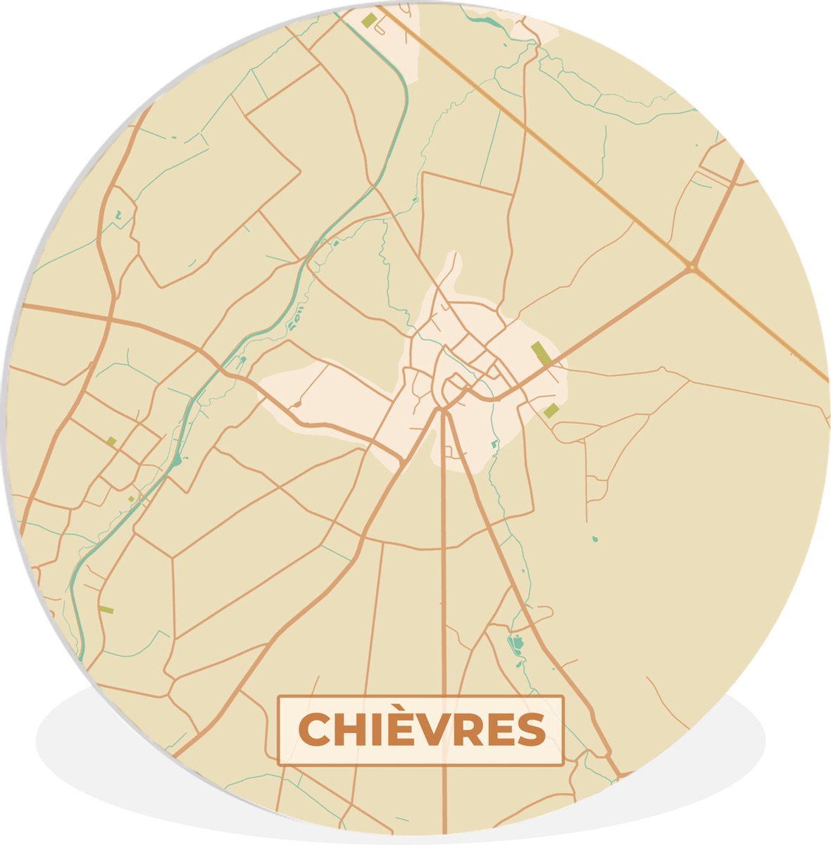 Wall Circle - Wall Circle Indoor - België - City Map - Map - Map ...