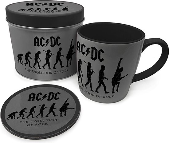 AC/DC The Evolution of Rock - Metalen Blik Geschenkset | bol.com