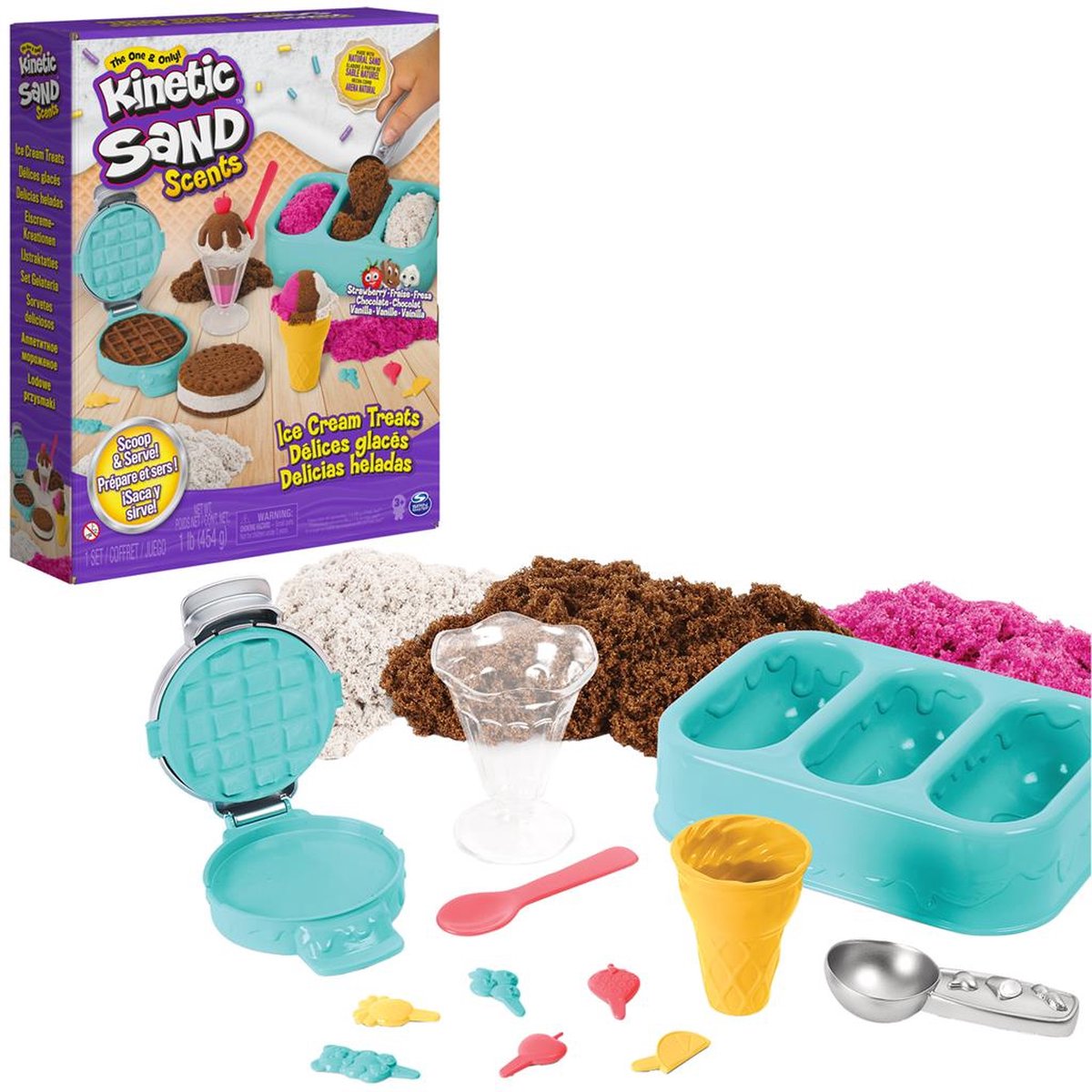 Kinetic Sand Scents Ice Cream Treats | bol.com