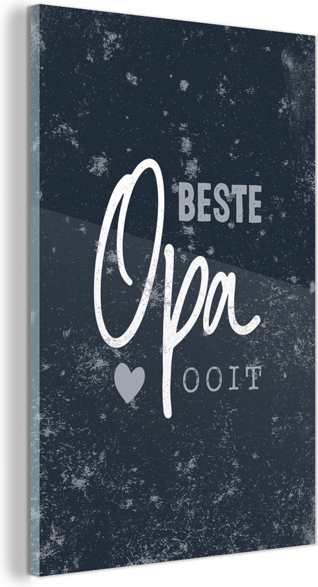 Cadeau opa - Quote - Vintage - Beste opa ooit - Spreuken | bol.com