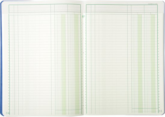Register met uitgesneden hoofd - 29,7x21cm - 2 kolommen op 1 pagina ...