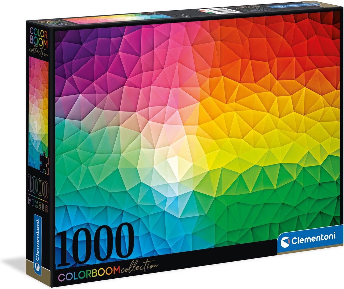 Clementoni Puzzels voor volwassenen - Mosaic Colorboom Mozaïek, Puzzel ...