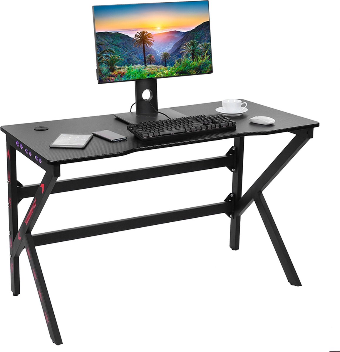 Polaza® Game Bureau - Voor Gamen - Tafel voor Games - Bureau’s - Met ...