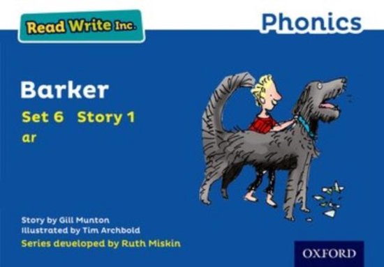 Read Write Inc. Phonics: Blue Set 6 Storybook 1 Barker | 9780198372141 ...