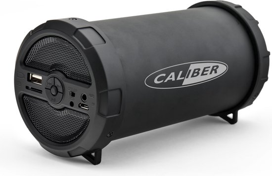 Caliber Bluetooth speaker HPG403BT - Zwarte portable speaker met FM ...