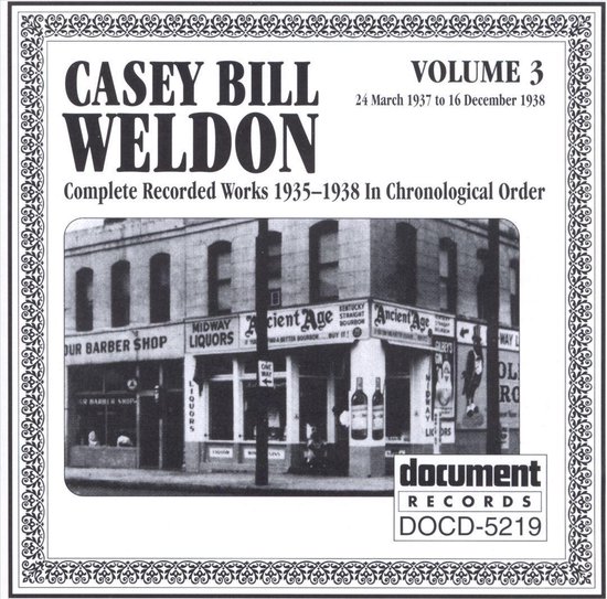 Vol. 3 1937 - 1938, Casey Bill Weldon | CD (album) | Muziek | bol.com