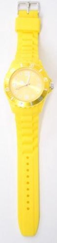 Vdm Horloge Cool Watch Geel | bol.com