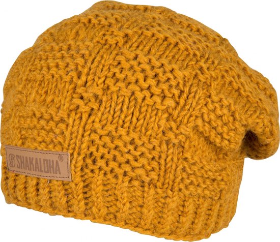 Shakaloha Gebreide Wollen Muts van schapenwol met polyester fleece ...