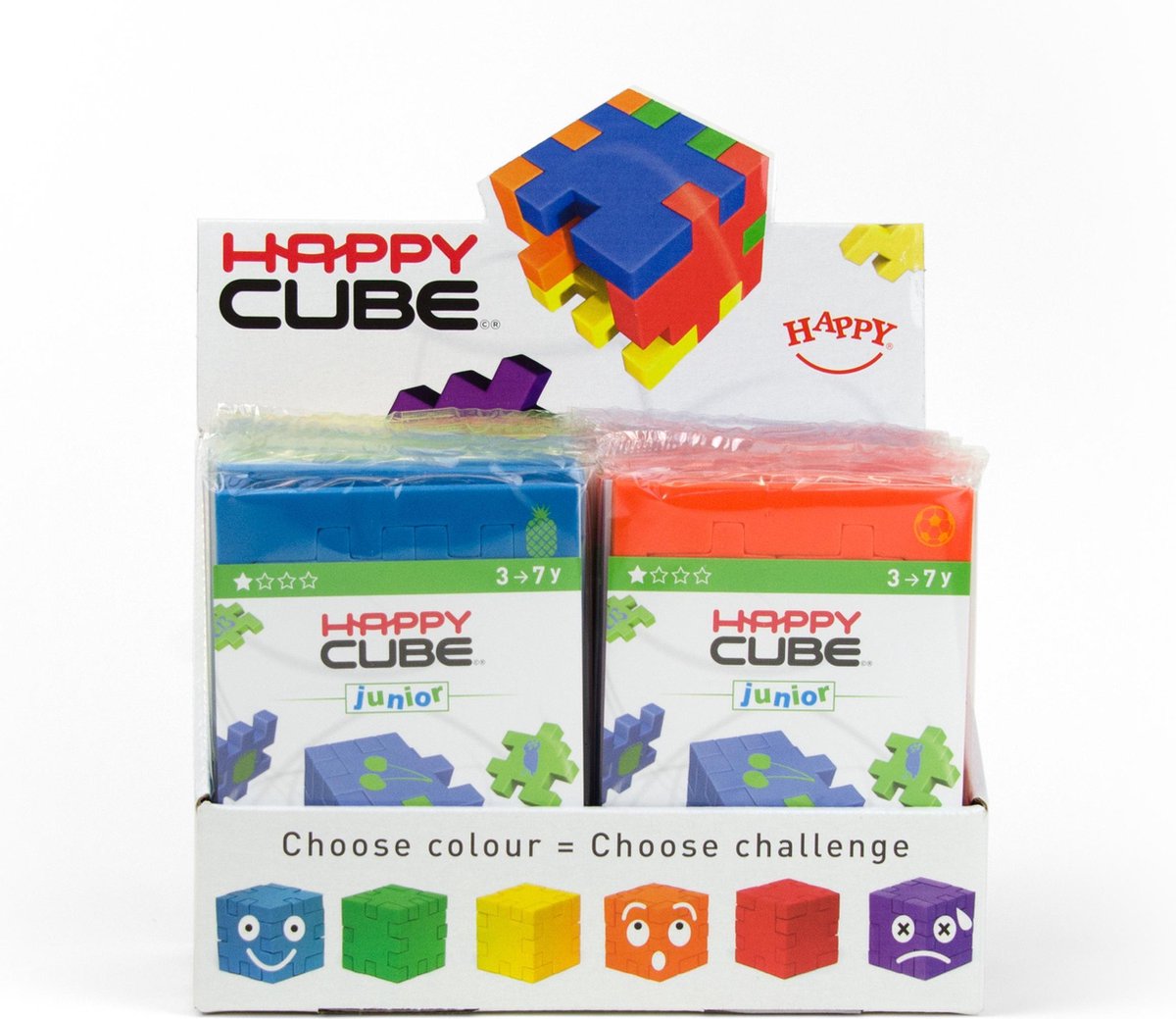 SmartGames Happy Cube: Junior 3D-puzzel | Games | bol.com