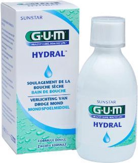 3x GUM Hydral Mondspoelmiddel 300 ml | bol