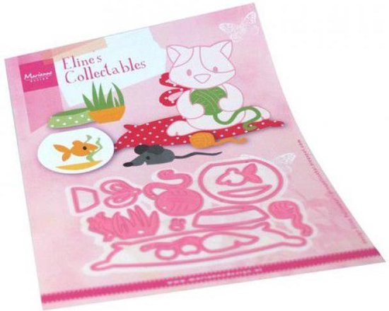 Marianne Design Collectables Snij en Embosstencil - Kattenaccessoires | bol