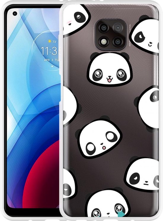 Hoesje geschikt voor Motorola Moto G Power 2021 Panda Emotions | bol