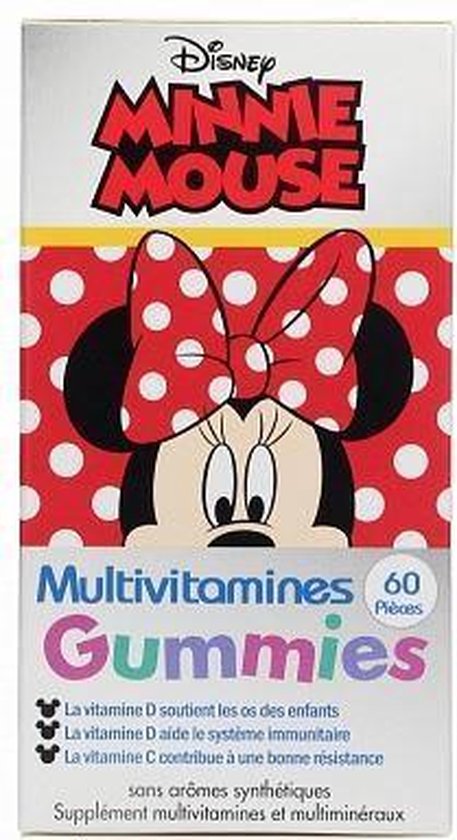 Disney - Kinder Multivitaminen - Minnie Mouse - 60 Stuks | bol.com