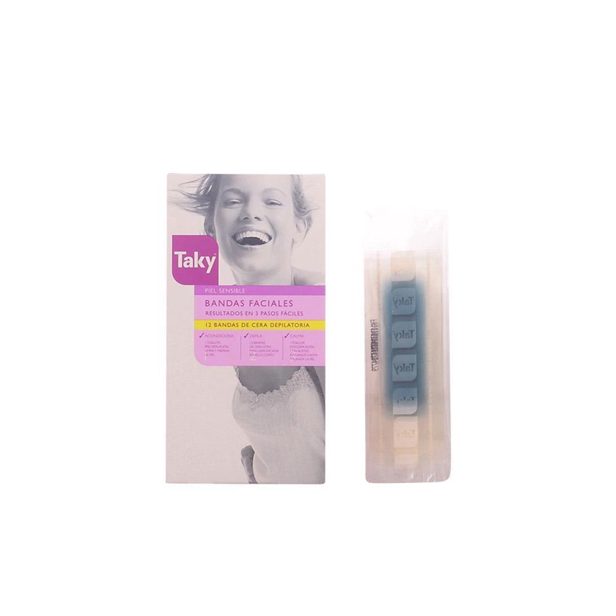 Ontharingswax Gezicht Taky (12 pcs) | bol.com